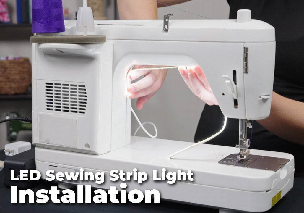 Sew Creative LED Light Strip Instructions