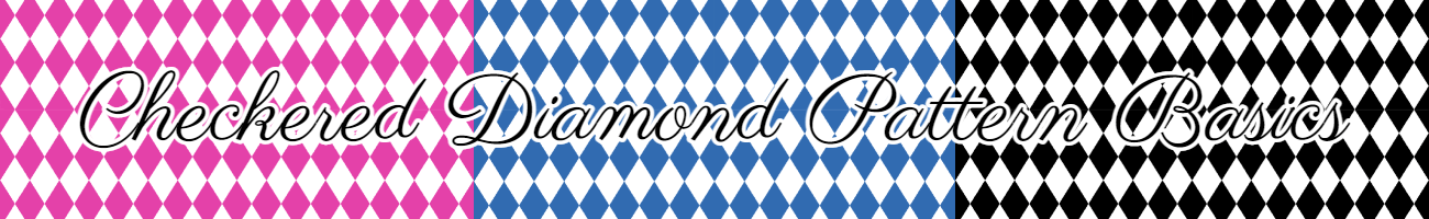 Checkered Diamond Pattern Basics