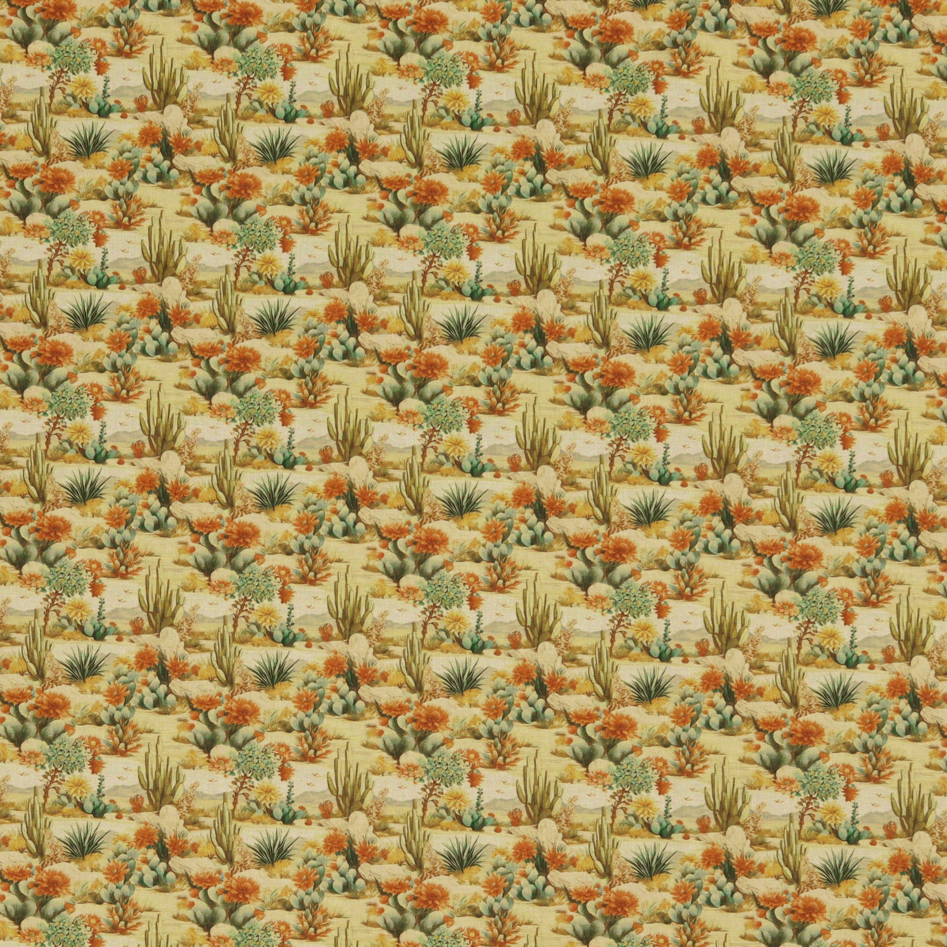 Desert Oasis Pattern #5 Fabric