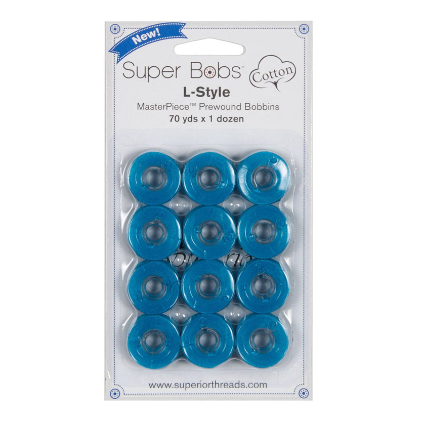 Super Bobs MasterPiece Prewound L-Style Bobbins