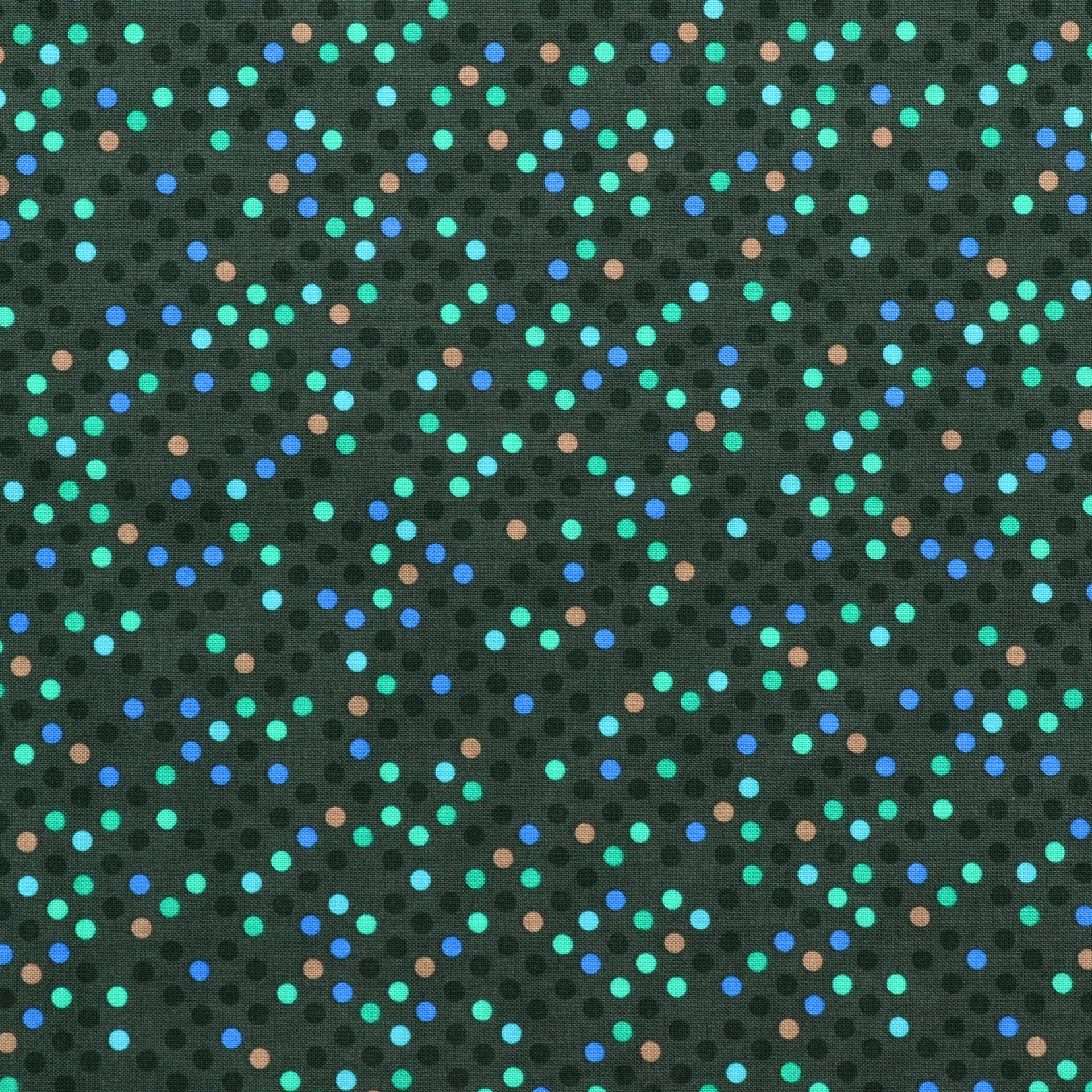 Dazzle Dots 1 Confetti Drop Fabric Collection - Charcoal Multi