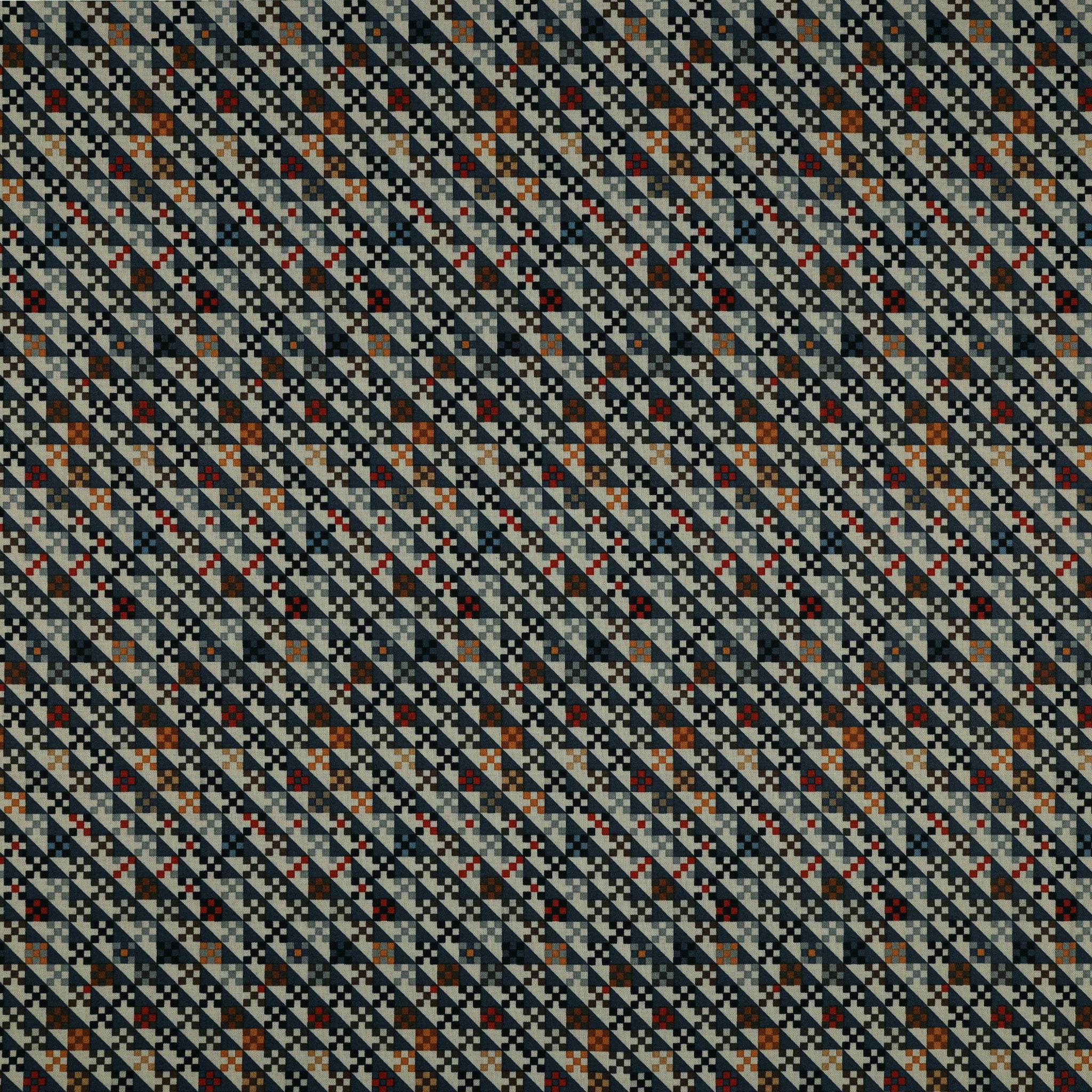 Blue Mill Fabric Collection - Silver Mill Blue