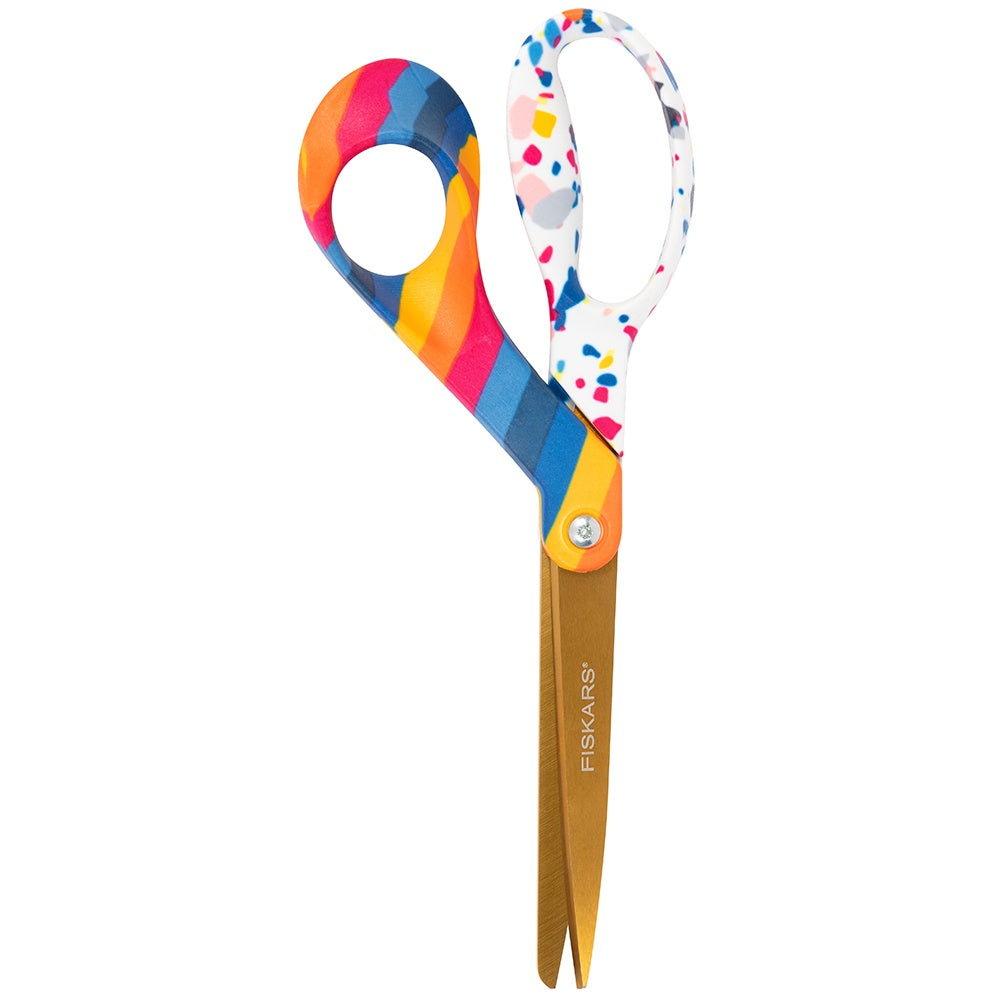 Fiskars 8" Deco Titanium Scissors