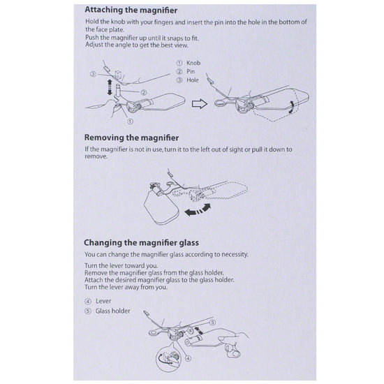 Optic Magnifiers 20/40/60, Janome #202130002