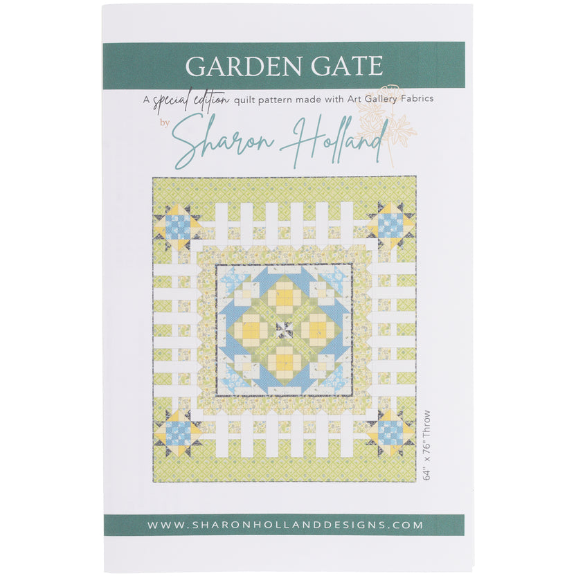 Art Gallery Garden Gate Quilt Pattern Kit