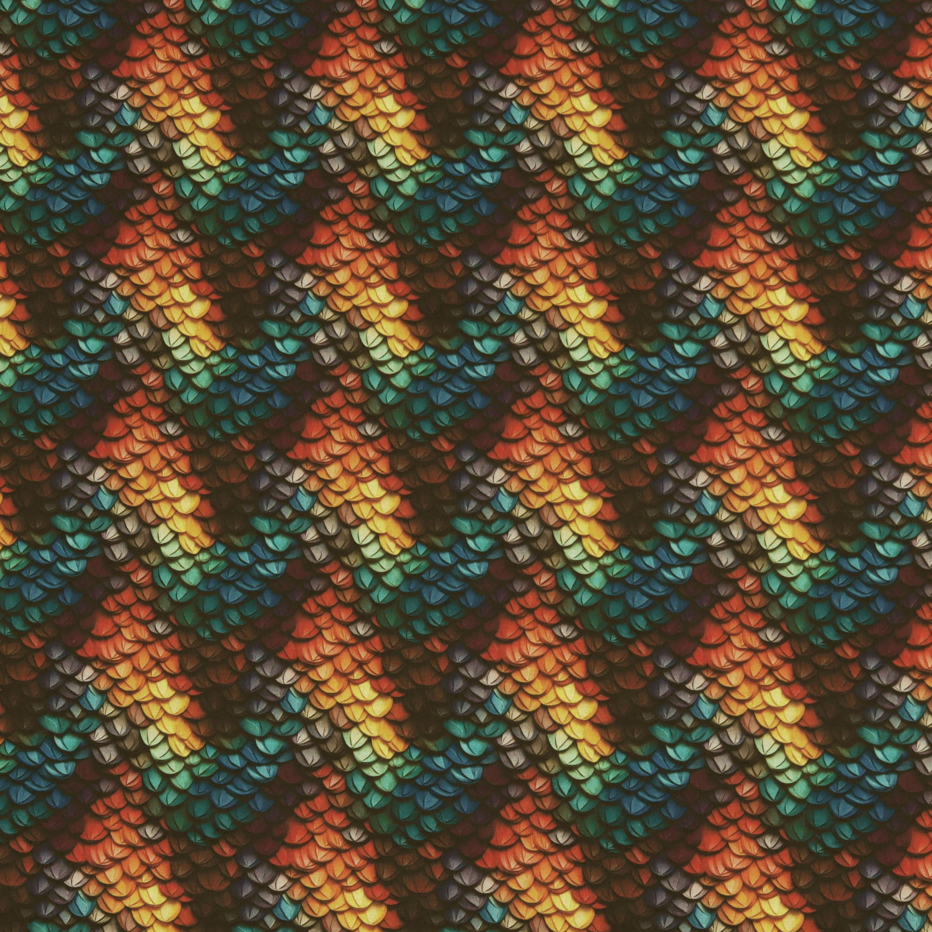 Dragon Scales Pattern #11 Fabric