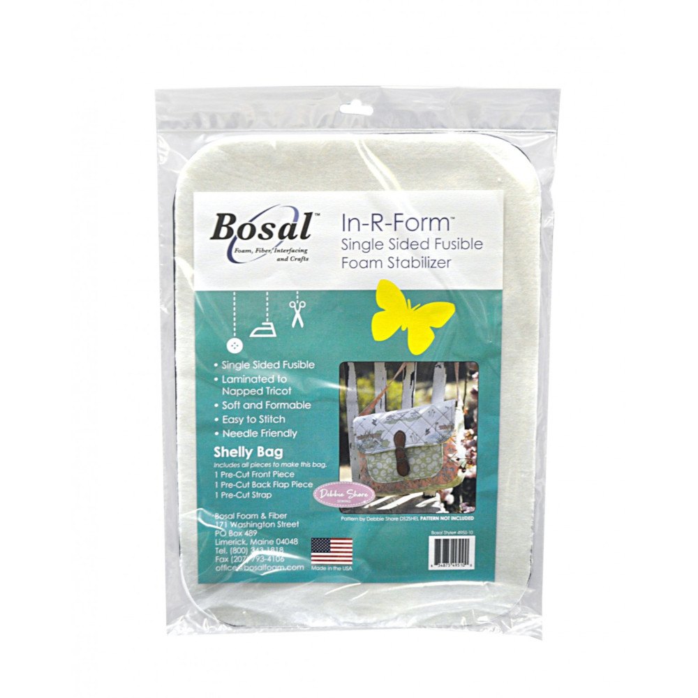 Bosal Single Sided Fusible Stabilizer for Shelley Bag Pattern