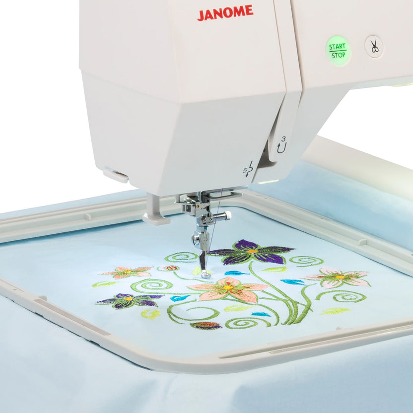 Janome Memory Craft 500E Limited Edition Embroidery Machine with FREE