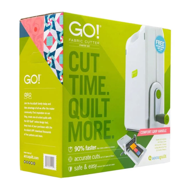 Accuquilt GO! Fabric Cutter Starter Set