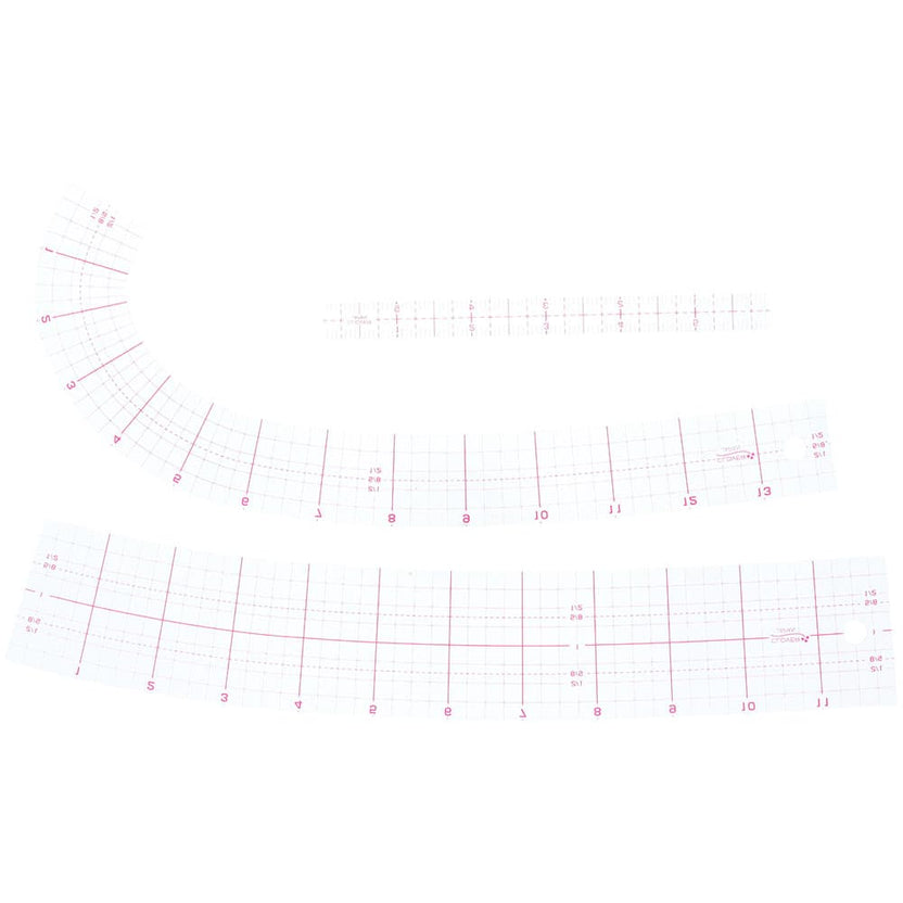 Clover, Curve Ruler 3pc Set