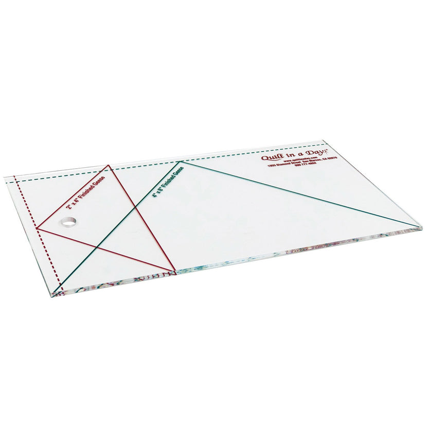 Quilt in a Day, Flying Geese Ruler