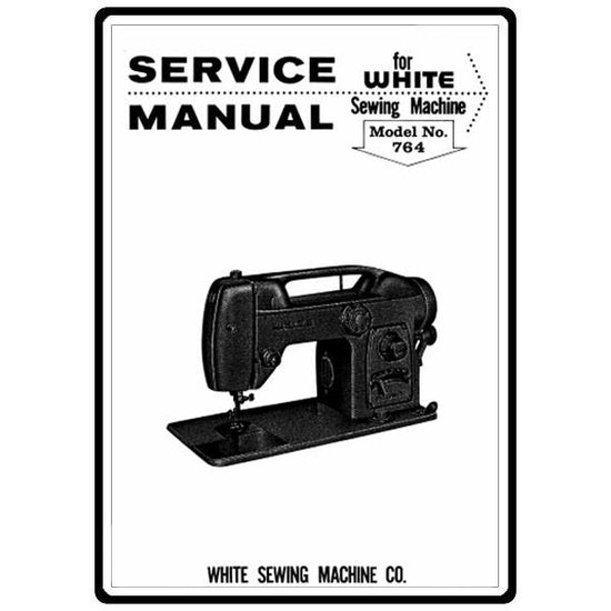 Service Manual, White 764