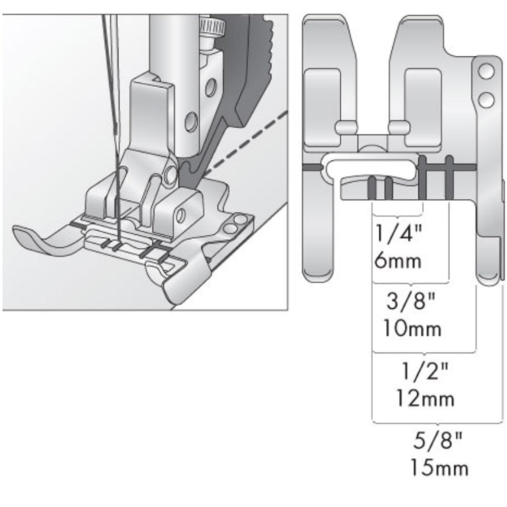 Seam Guide Foot, Pfaff #820772096