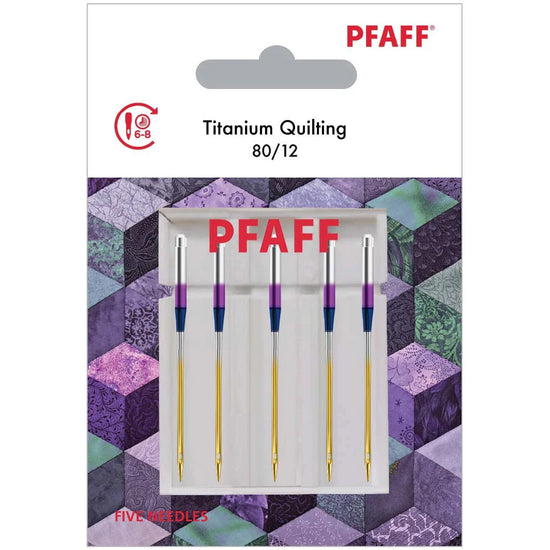 Pfaff Titanium Quilting Needles, 5pk (130/705H)