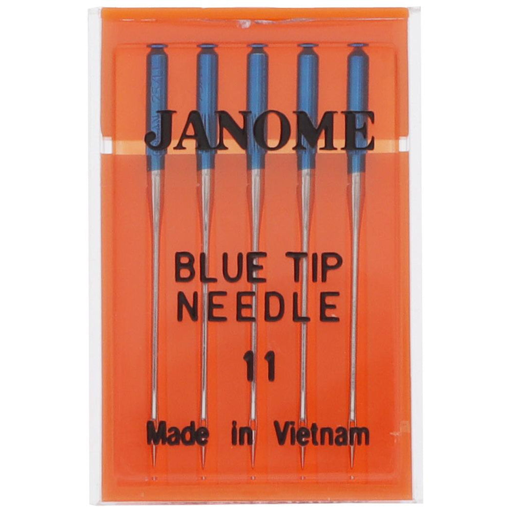 Blue Tip Needles, Size 11, 5pk, Janome #990311000