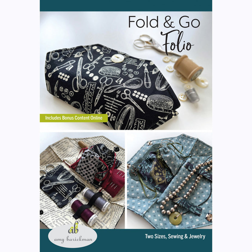 Fold & Go Folio Pattern, Amy Barickman