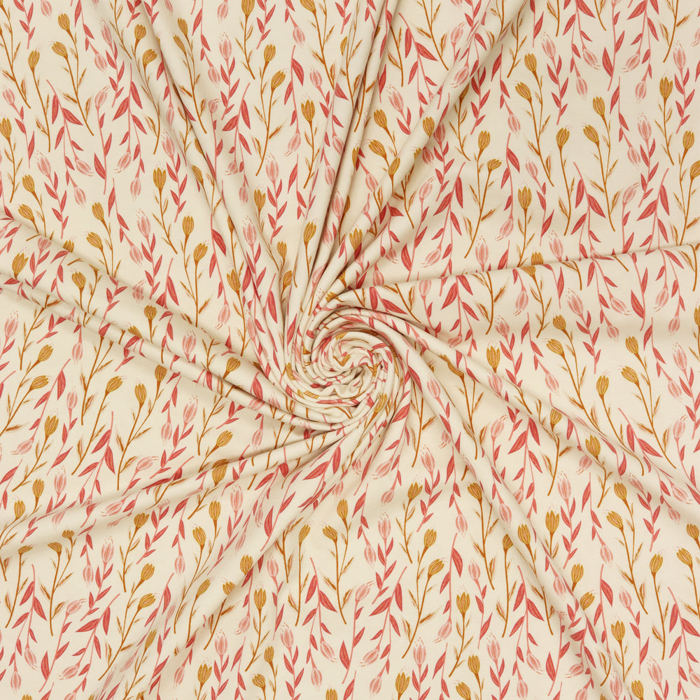 Whispers Inbloom Sweetplain Fabric in Knit