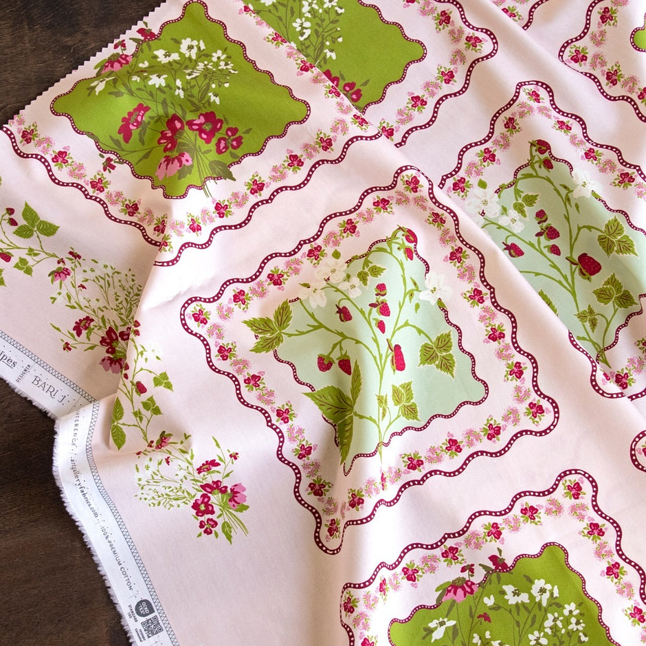 Anthology Fabric Collection - Ribboned Blossoms Sweet
