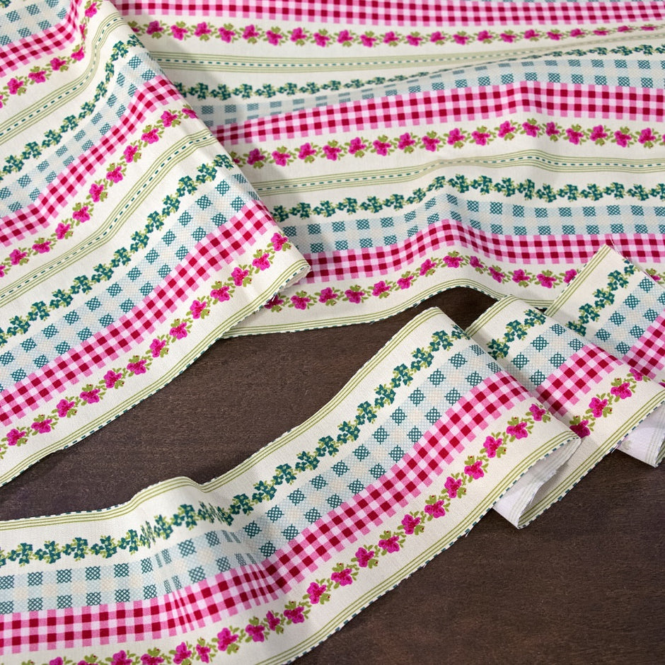 Anthology Fabric Collection - Ribboned Blossoms Sweet