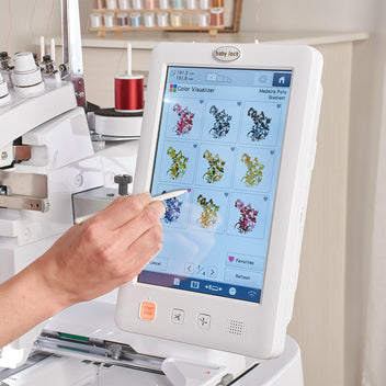 Baby Lock Array Six Needle Embroidery Machine with FREE Bundle