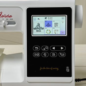 Baby Lock Aurora Embroidery & Sewing Machine with FREE Bundle