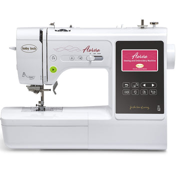 Baby Lock Aurora Embroidery & Sewing Machine with FREE Bundle