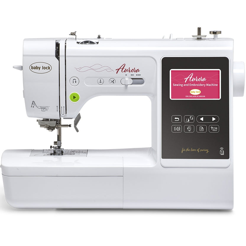 Baby Lock Aurora Embroidery & Sewing Machine with FREE Bundle