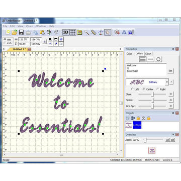 Embrilliance Essentials Embroidery Software