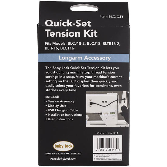 Quick-Set Tension Kit, Babylock #BLQ-QST