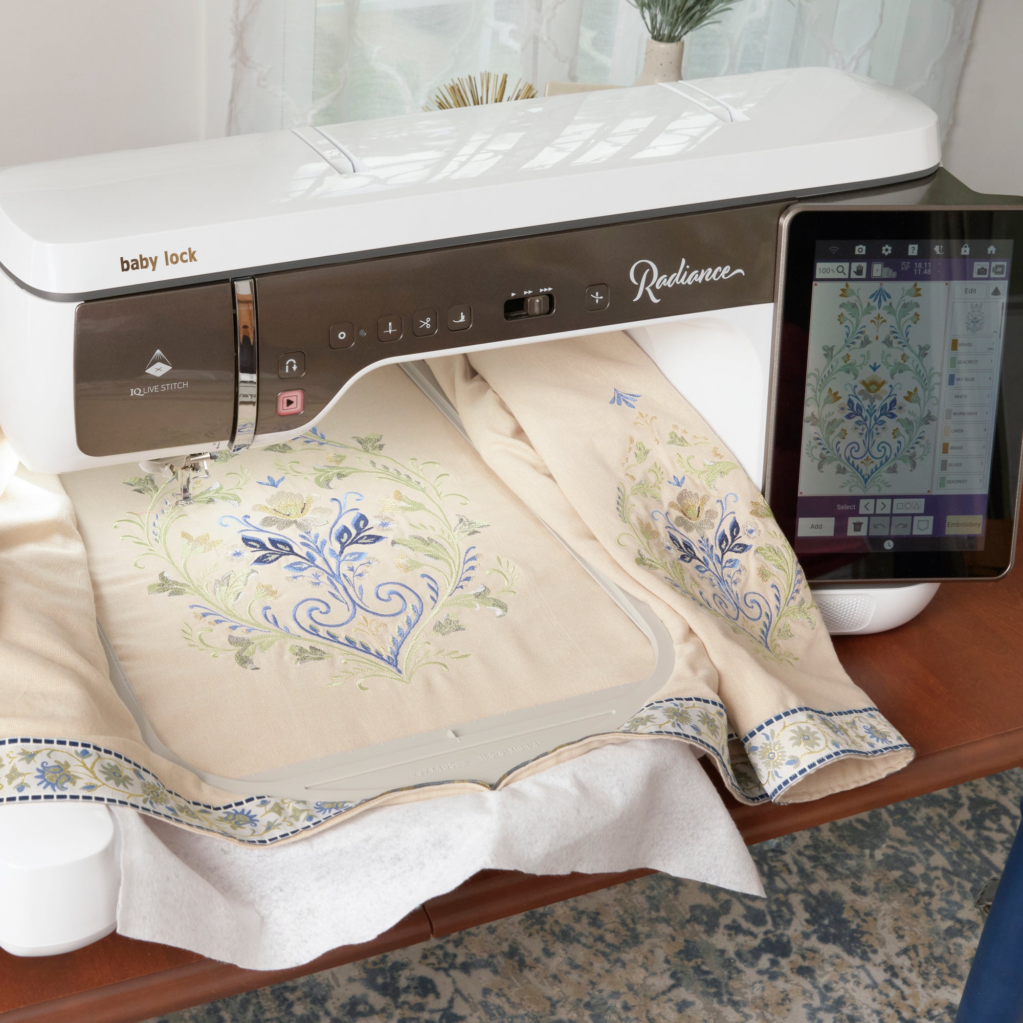 Baby Lock Radiance Sewing and Embroidery Machine