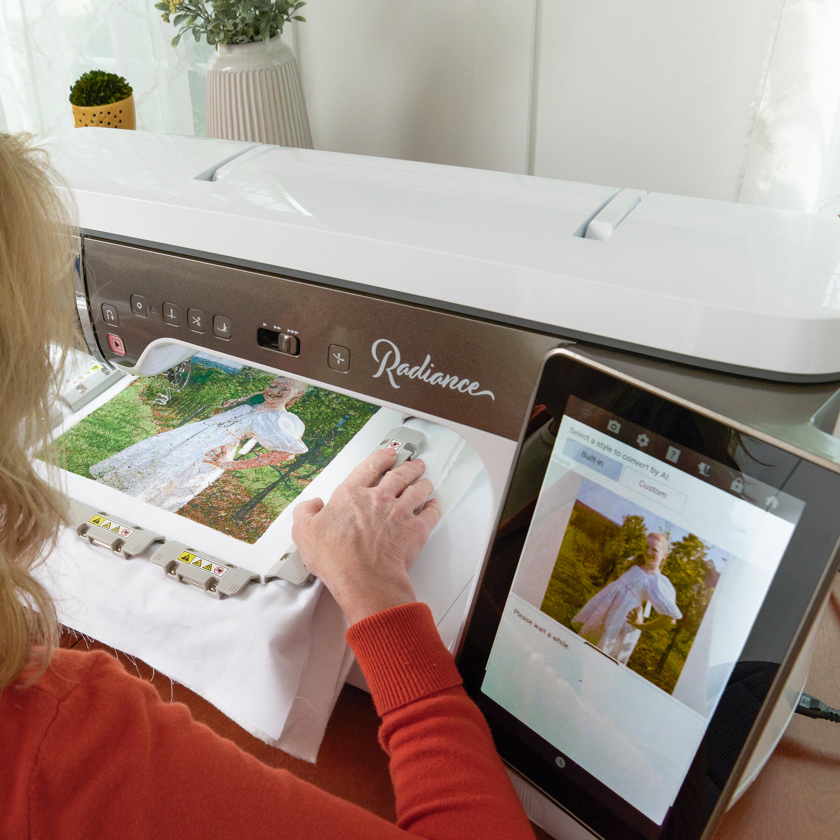 Baby Lock Radiance Sewing and Embroidery Machine