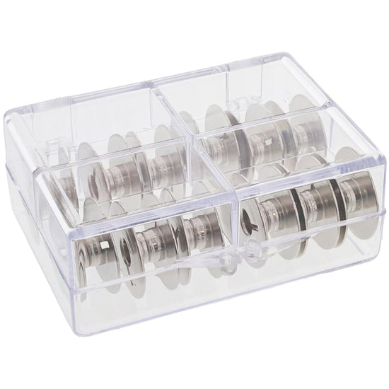 Metal L Style Bobbins 12pk, Babylock #BMP-BOB