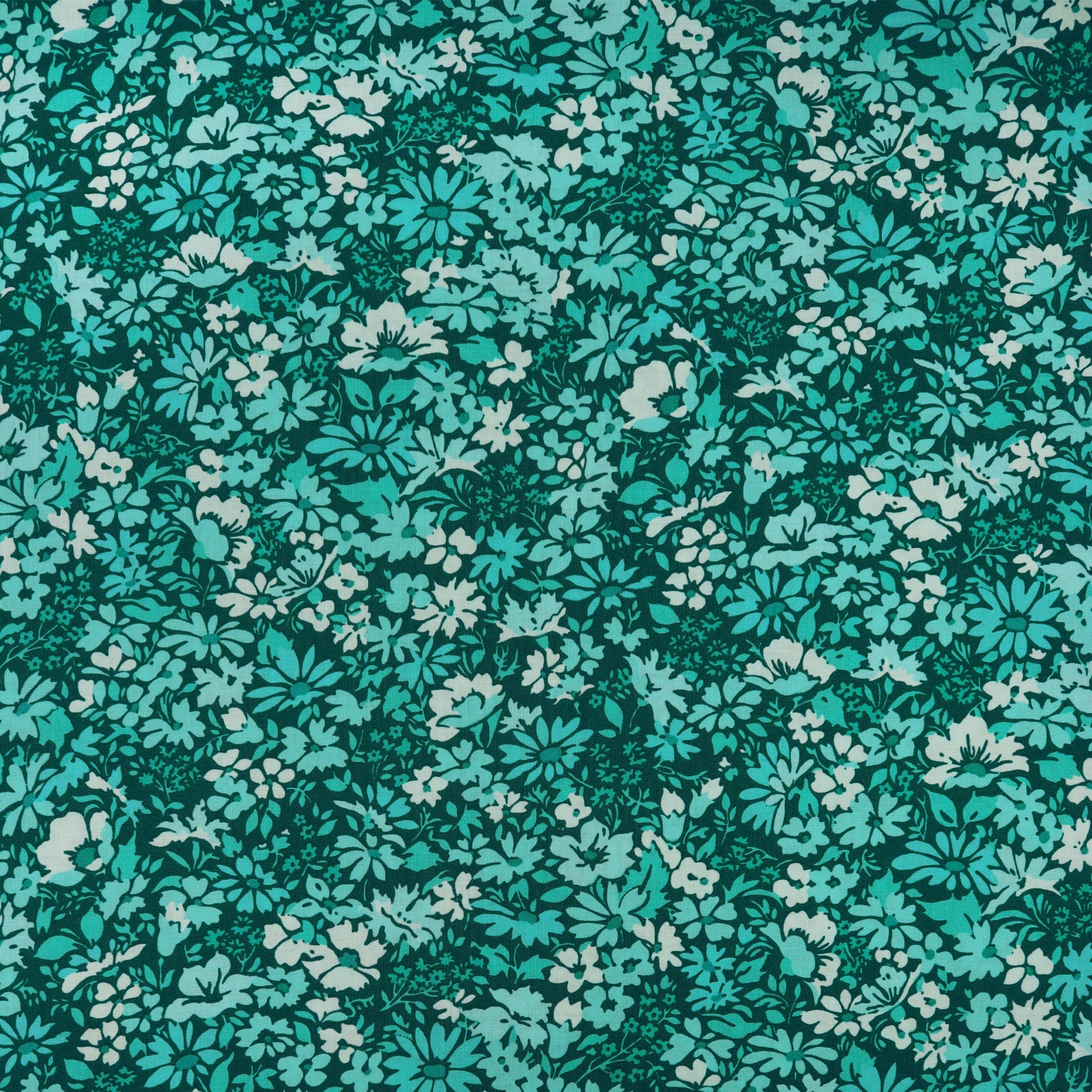 Porch Swing Fabric Collection - Petal Pushers Turquoise
