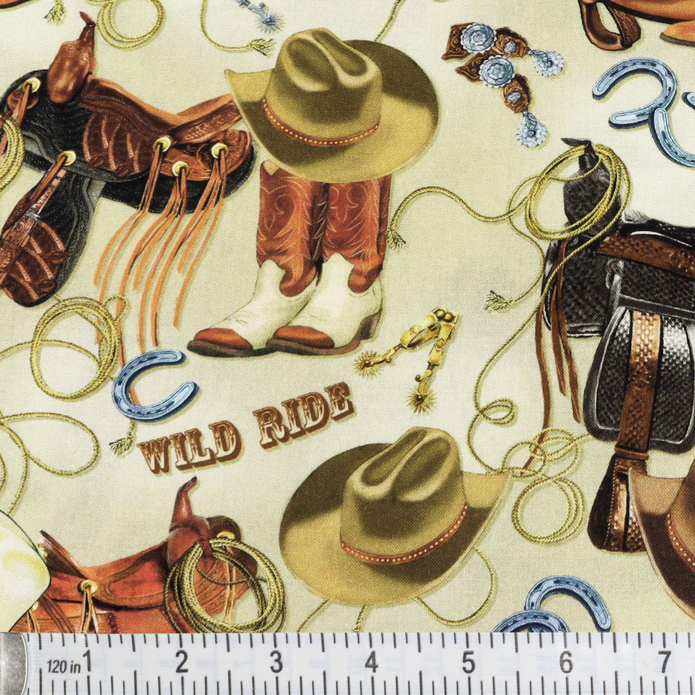 Yellowstone Fabric Collection - Western Ways Tan