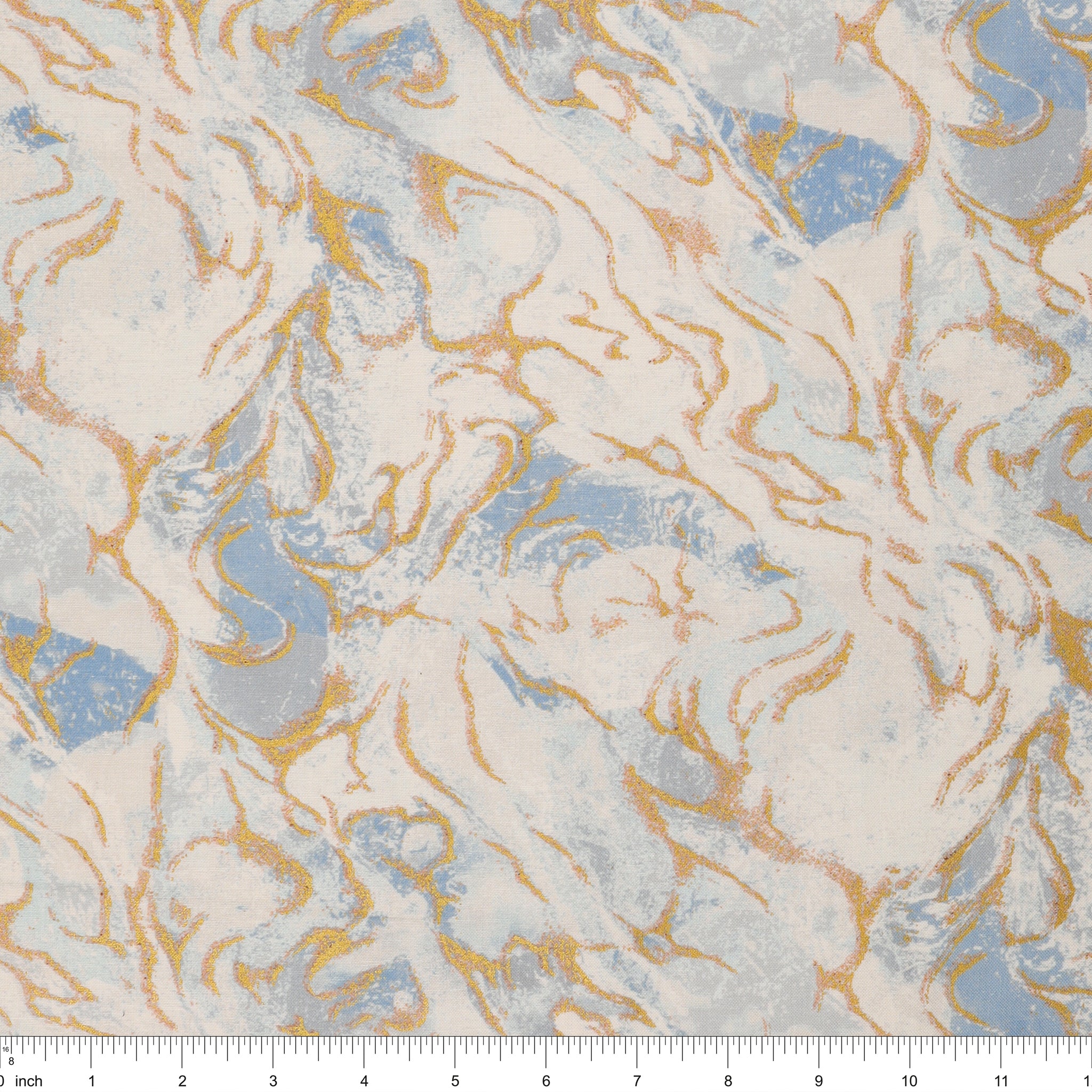 Marbled Earth Fabric Collection - Sky