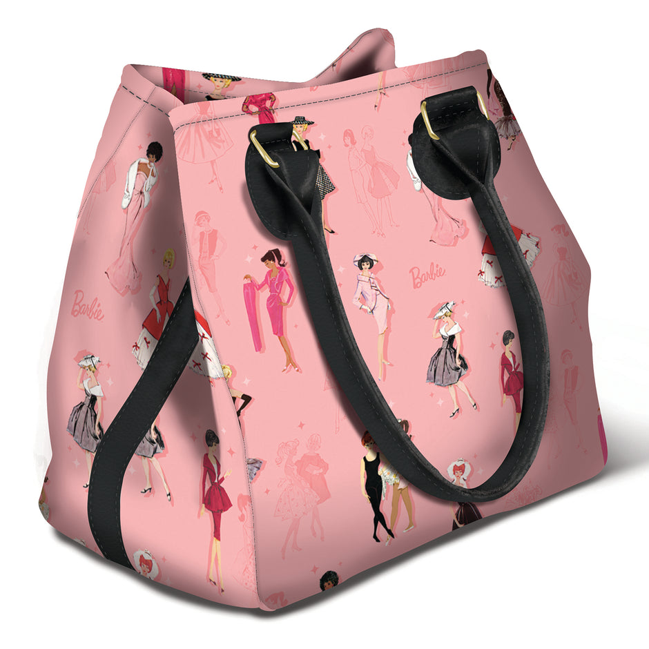 Barbie Vintage Fabric Collection - Main Gray