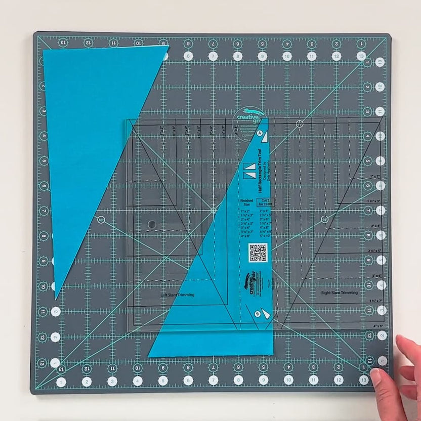 Creative Grids Half Rectangle Trim Tool