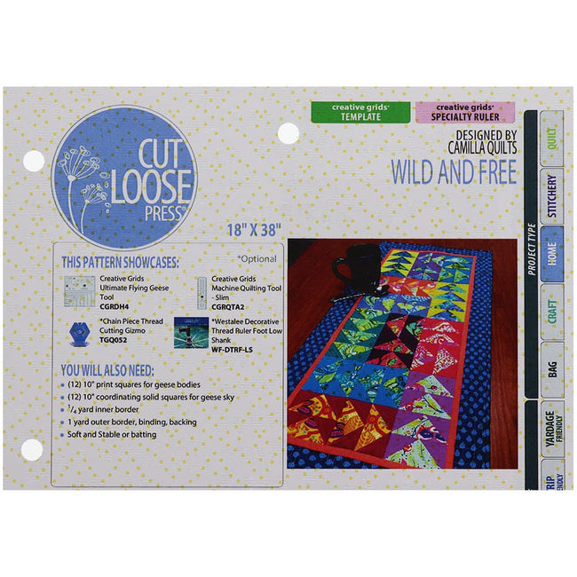 Wild and Free Runner Pattern