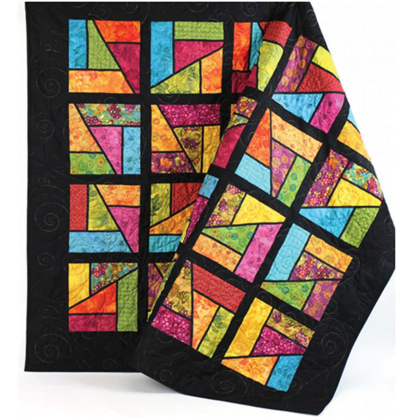 Stained Glass Magic Quilt Pattern
