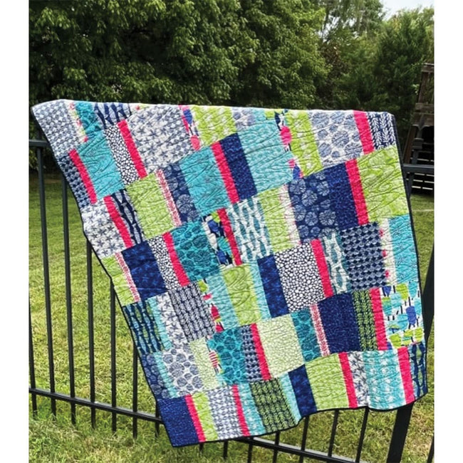 Barcode Quilt Pattern - Cut Loose Press