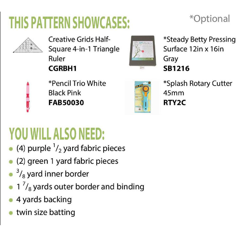 Cut Loose Press, Jewel Box Quilt Pattern