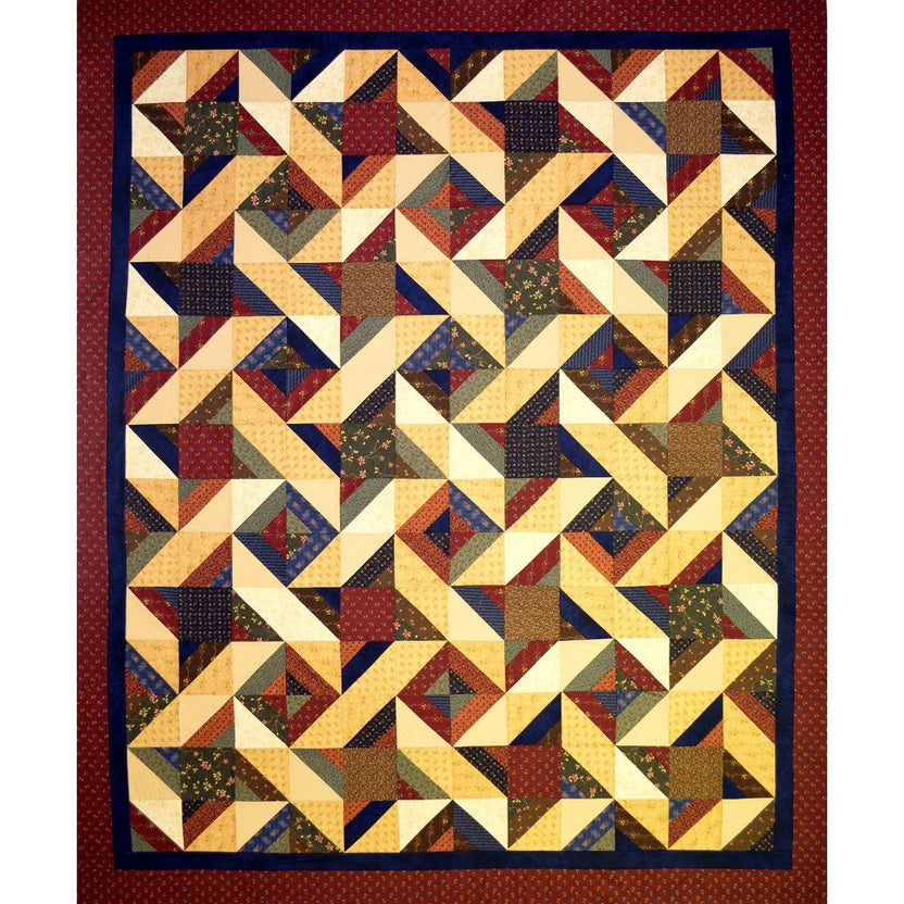 Hot Cross Stars Quilt Pattern