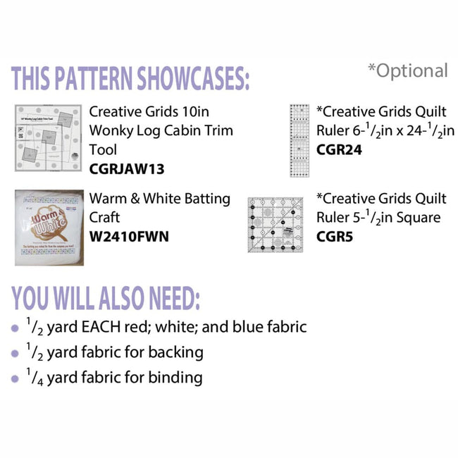 Wonky Waves Table Runner Pattern