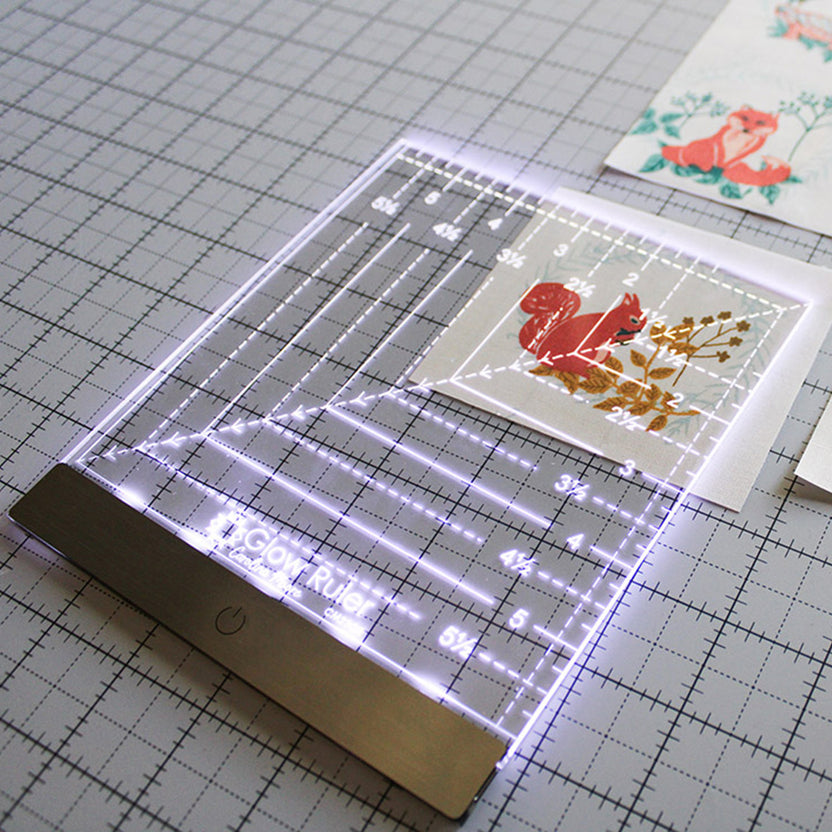 Carolina Moore 6" Glow Ruler