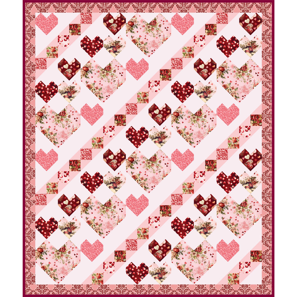 Cupid's Arrow Fabric Collection - Cherished Cupids Blush