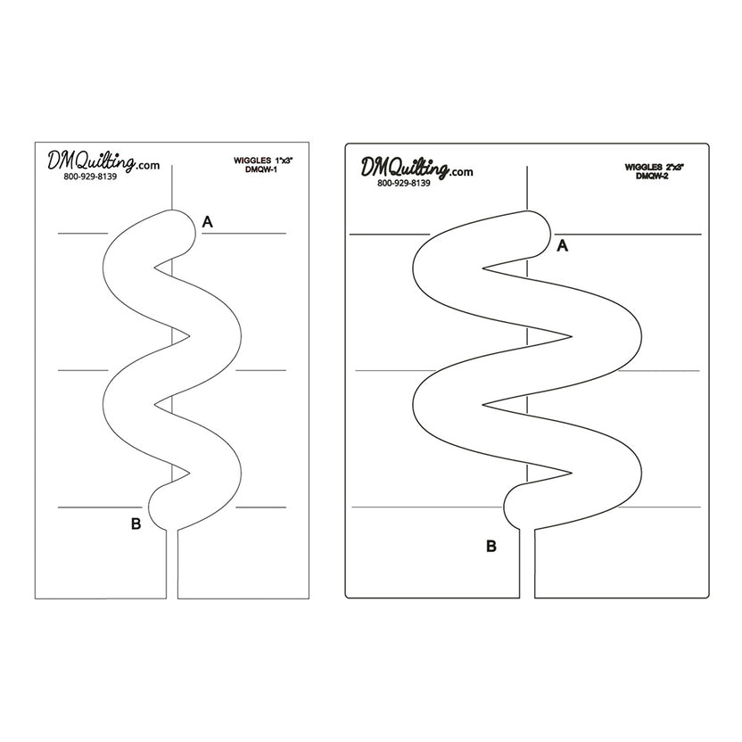 Westalee, Wiggles Template Ruler Set