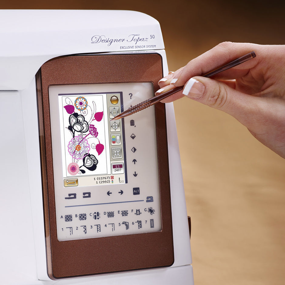 Husqvarna Viking Designer Topaz 50 Sewing & Embroidery Machine