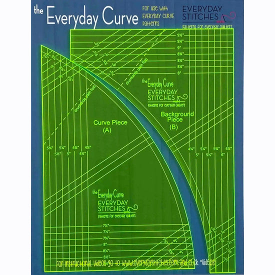 Everyday Stitches Everyday Curve Template Set