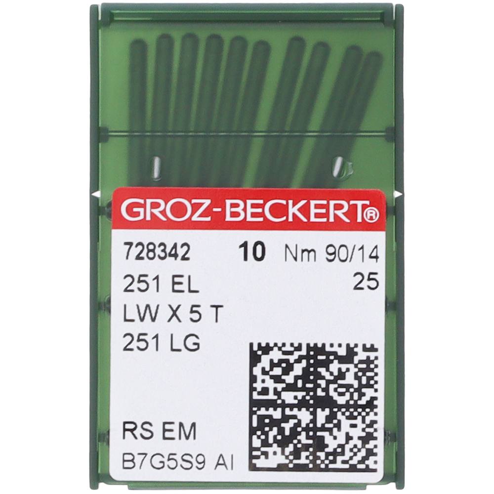 10pk Industrial Needles, Groz-Beckert #GB251LG90