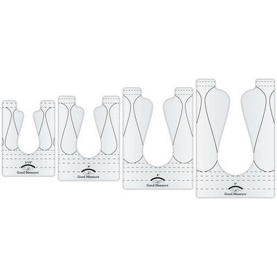 Good Measure, Ribbon Candy Ruler Set Low Shank (Domestic)